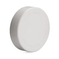 China 10 Oz White Cap Child Resistant Glass Jars for sale