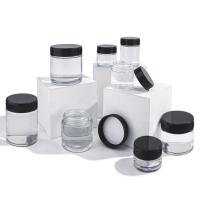 China Custom 1oz 2oz 3oz 4oz 5oz 6oz 7oz 10oz Glass Jar With Child Resistant Lid Airtight Storage Childproof Glass Jar for sale