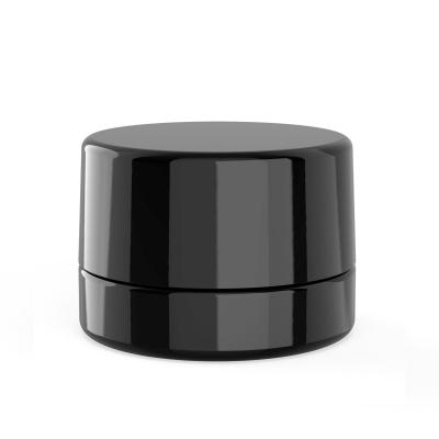 China Glossy Black Glass Concentrate Containers | 28mm - 5mL for sale