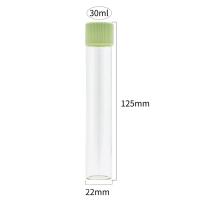 China Diameter 110mm clear colored high 125mm  child proof glass tube airtight smell tube glass for sale