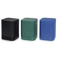 China Custom Printing Logo 9ml Square Shape Air Tight Container Childproof Cr Tall Lid Concentrate Glass Jar for sale