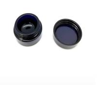 China 5ml 9ml Glass Jars With Bakelite Cap UV Dark Violet Glass Concentrate Jars Cosmetic Glass Containers for sale