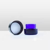 China 5ml 9ml Glass Jars With Bakelite Cap UV Dark Violet Glass Concentrate Jars Cosmetic Glass Containers for sale