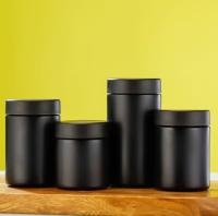 China Smell Proof 3oz Jars Child Proof Storage Bottles & Jars 90 Ml Flat Arch Ecofriendly Lid 90 Gram Packaging Jars for sale