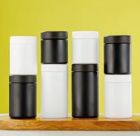 China Smell Proof 3oz Jars Child Proof Storage Bottles & Jars 90 Ml Flat Arch Ecofriendly Lid 90 Gram Packaging Jars for sale