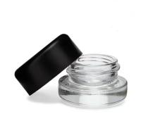 China Concentrate Jar Proof Jars Glass Custom Color Spray And Logo Printing Concentrate Oil Storage for sale