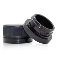 China Custom Thick Bottom Glass Concentrate Jar Packaging 3ml 5ml 7ml 9ml 15ml Childproof for sale
