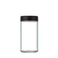 China Smell Proof Child Resistant Glass Jar 2 3 4 Fl Oz Clear Straight Sided Container Airtight for sale
