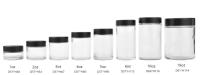China Glass Bottle Supplier Clear 1oz 2oz 3oz Glass Bottle Child Resistant Cap Airtight Smell Proof Container for sale