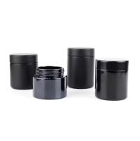 China 30ml 60ml 90ml 120ml 1oz 2oz 3oz 4oz Glass Child Resistant Jars Airtight CR Flower Storage for sale