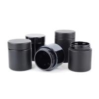 China 30ml 60ml 90ml 120ml 1oz 2oz 3oz 4oz Glass Child Resistant Jars Airtight CR Flower Storage for sale