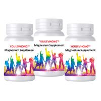 China Magnesium Glycinate Capsules 500mg for Leg Cramps Muscle Relaxation Bone Health for sale