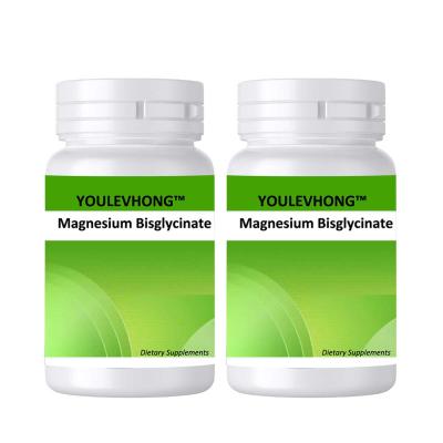 China Chelated Magnesium Glycinate 200mg Capsules 30 Servings Bone and Neurological Support for sale