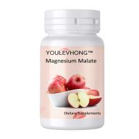 China Magnesium Malate Supplement 200mg per Serving Gluten Free 30 Capsules for Heart Bone and Nerve Support for sale