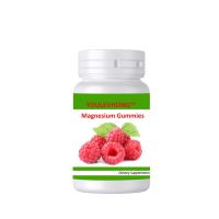 China Dairy Free Magnesium Gummies 250mg with Calcium 50mg for Muscle and Heart Health Support for sale
