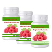 China Dairy Free Magnesium Gummies 250mg with Calcium 50mg for Muscle and Heart Health Support for sale