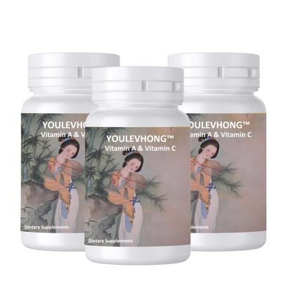 China Vitamin A and Vitamin C Supplements 1000 mg Capsule for Eye Health and Immune Support for sale