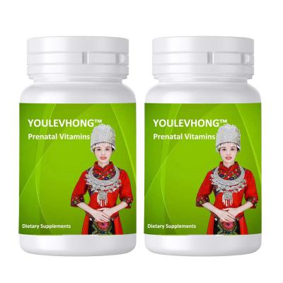 China Prenatal Vitamins with Iron Iodine Folic Acid 90 Capsules Complete Multivitamin Supplement for sale