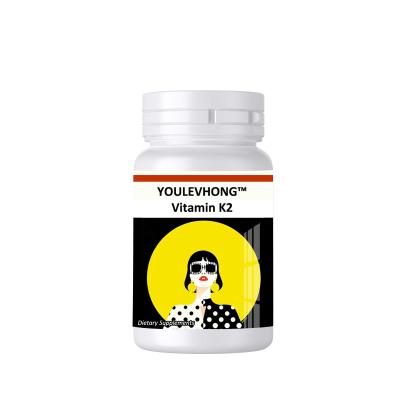 China Non GMO Vitamin K2 Softgels MK4 MK7 100 mcg for Bone and Heart Health Gluten Free for sale