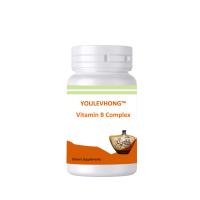 China Vitamin B Complex Supplement with Folic Acid Niacin Biotin 100 Tablets Energy Metabolism Support for sale