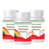 China Postnatal Vitamins Supplement Folic Acid 800mcg Vitamin C 120mg Iron 28mg Vitamin D 400IU for sale