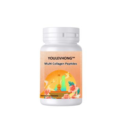 China Multi Collagen Peptides Capsules 9g Protein Dairy Soy Free Non GMO Keto Friendly Dietary Supplement for sale