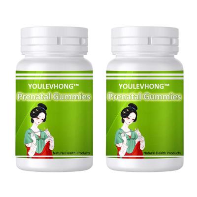 China YOULEVHONG Prenatal Gummies 90 Count with Vitamin A 4000 IU and Folic Acid Fruit Flavor for sale