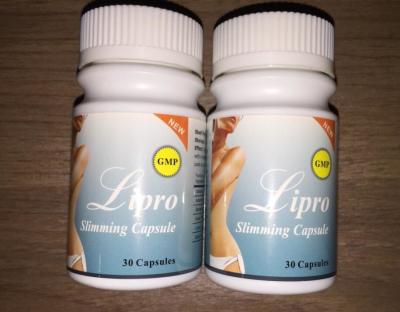 China Lipro Slimming Capsules 350mg Weight Loss Appetite Suppressant Natural Herbal 30 Capsules for sale