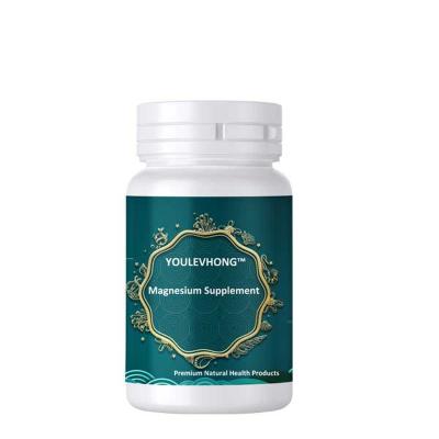 China YOULEVHONG Magnesium Supplement Capsules 500mg Supports Bone Muscle Health Nighttime Relaxation for sale