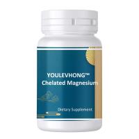 China Chelated Magnesium Supplement 125 mg Capsules for Healthy Bones Teeth Natural Dietary Support for sale