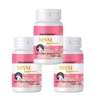 China YOULEVHONG MSM 500mg Organic Sulfur Supplement for Joint Health Strength and Endurance 1 Capsule Serving for sale
