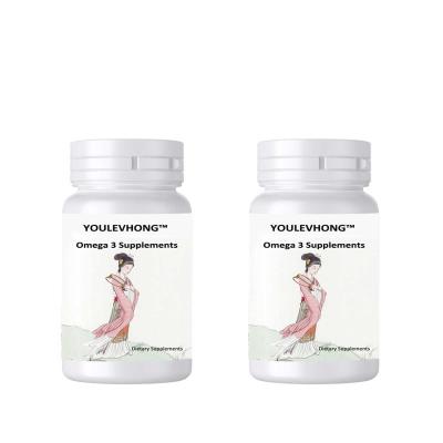 China YOULEVHONG Omega 3 Fish Oil 1100mg Supplement for Heart Brain Eye Joint Health 1 Softgel Per Day for sale