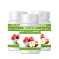 China YOULEVHONG ACV Keto Plus Gummies Apple Cider Vinegar Supplement 60 Count for Digestion and Skin Health for sale