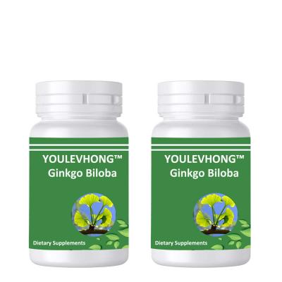 China Ginkgo Biloba Extract 50 mg Supplement for Brain Health Memory Support 4000 mg Dry Herb Equivalent for sale