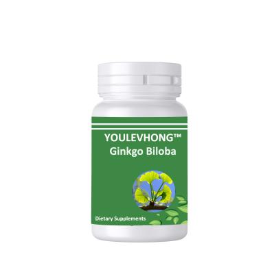 China Natural Ginkgo Biloba 24% Flavone Glycosides 6% Terpene Lactones Brain Health Memory Support Capsules for sale