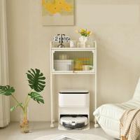China OEM Sweeping Robot Household Storage Rack  Movable Design With Drawers Minimalist Style for sale