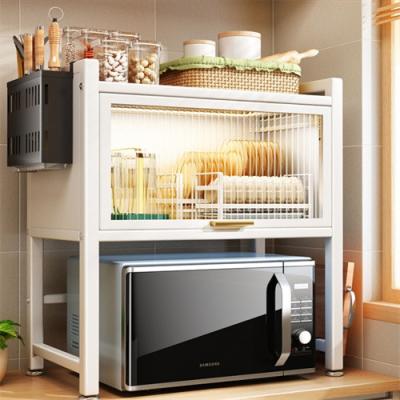 China 100kg Load Bearing Microwave Oven Rack Free Up Countertop  For Household for sale