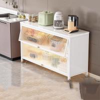 China Dual Storage Movable Kitchen Work Station Household Carbon Steel For Cutting Vegetables for sale