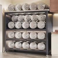 China 100kg Stable Microwave Oven Shelf Rack Telescopic Carbon Steel Frame + Acrylic Door Freeing Up Countertop Space for sale