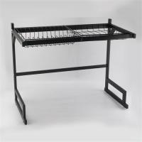 China Kitchen Shelf Above Sink Draining Rack  Single Layer Retractable Anti Slip Customizable LOGO for sale