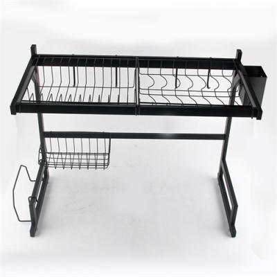 China Thickened Carbon Steel Draining Rack  Food Grade PP Plastic Safe And Environmentally Friendly for sale