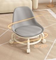 China High Profit And High Repurchase Rate Rolling Low Stool  Lumbar Support Silent Rotating Leather Chair for sale