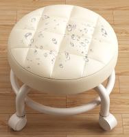 China Anti Slip Rolling Low Stool Floor Protection Multiple Color Double Layer Thickened for sale
