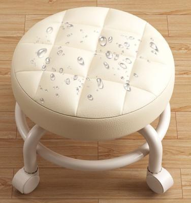 China Comfortable And Durable Rolling Low Stool With Wheels Safety 200kg Weighing Capacity for sale