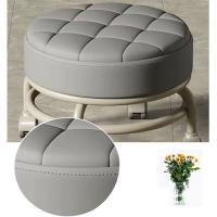 China 360° Rotating Pulley Low Stool With Wheels Smooth Movement For Entrance Halls Wardrobes And Bedrooms for sale