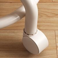 China 360° Rotating Pulley Low Stool With Wheels Smooth Movement For Entrance Halls Wardrobes And Bedrooms for sale