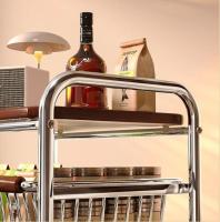 China Household multi-layer storage trolley, suitable for various narrow Spaces, compact and flexible, achieving multiple uses in one for sale