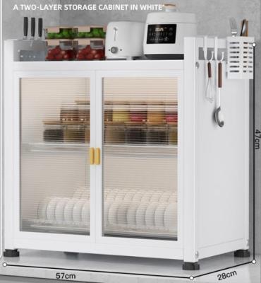 China Dust Proof And Insect Proof Kitchen Storage Units Bowl Rack With Cover freestanding for sale