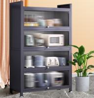 China Carbon Steel metal kitchen pantry Easy To Clean 28 Cm Wide for sale