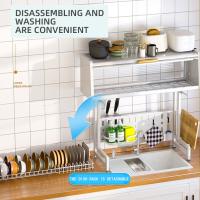 China Metal Kitchen Dish Drainer  With Flip Cover Dust Proof And Oil Fume Prevention Effect  Minimum batch size: 300 pieces for sale
